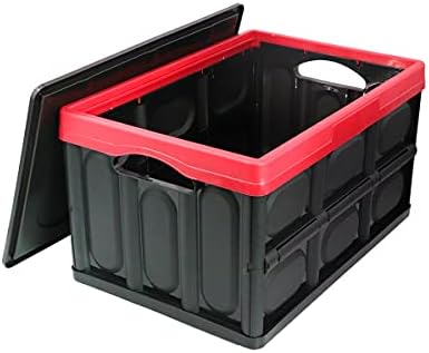 Amazon.com - GUOZI 30 Liter Collapsible Storage Bin with Lid, Durable ...