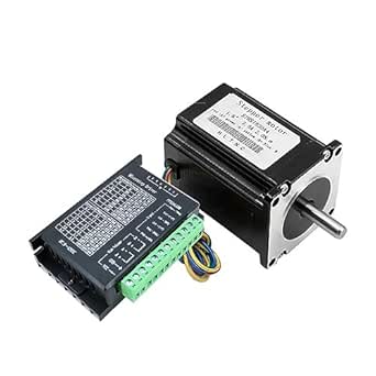 Amazon.com: TB6600 / DM542 / DM556 23 Stepper Motor Driver with Nema23 Stepper Motor 2N.M 76cm ...