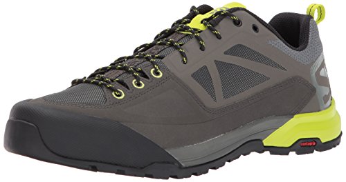 Salomon Men's X ALP SPRY Hiking Shoe, Castor Gray/Beluga/Lime Punch, 9 ...