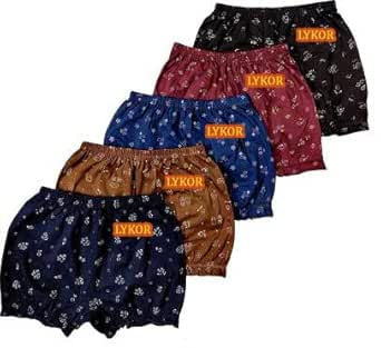 Buy LYKOR Ladies Print Boyshorts Drawer for Girls | Cotton Inner Wears ...