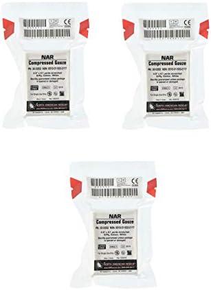 Amazon.com: North American Rescue Flat Emergency Trauma Dressing ETD (6 ...