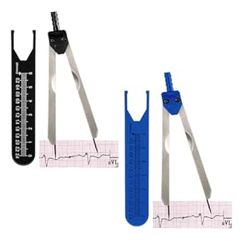 DSLSQD 2Pcs EKG Calipers ECG Calipers Measuring Tool Nurse or Doctor ...