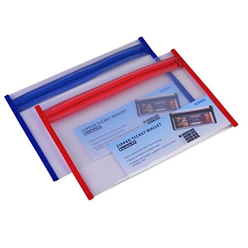 Bindermax Durable B5 Size Plastic Zip File Paper Document Folder Bags ...