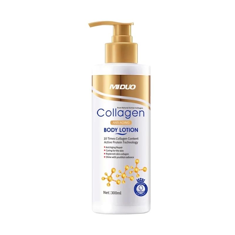 Collagen Body Lotion, 300ml, Nourishing and Brightening, 10x Collagen ...