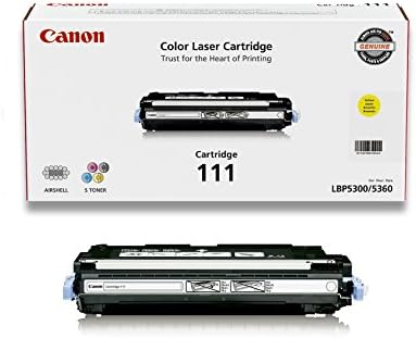 Amazon.com: Canon Genuine Toner, Cartridge 111 Yellow (1657B001), 1 ...