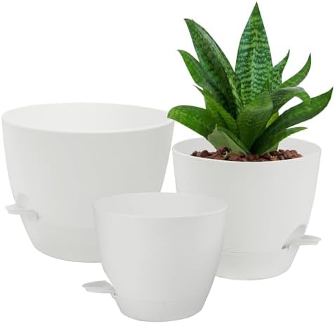 Amazon.com: 6" Self Watering + Self Aerating High Drainage Deep ...