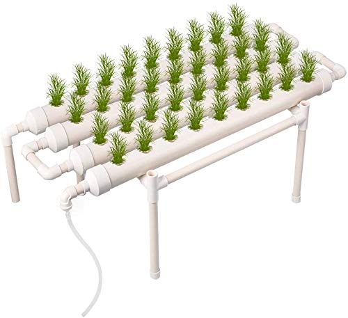 Buy Hydroponic Piping Site Grow Kit,36 Holes PVC Vertical Hydroponic ...