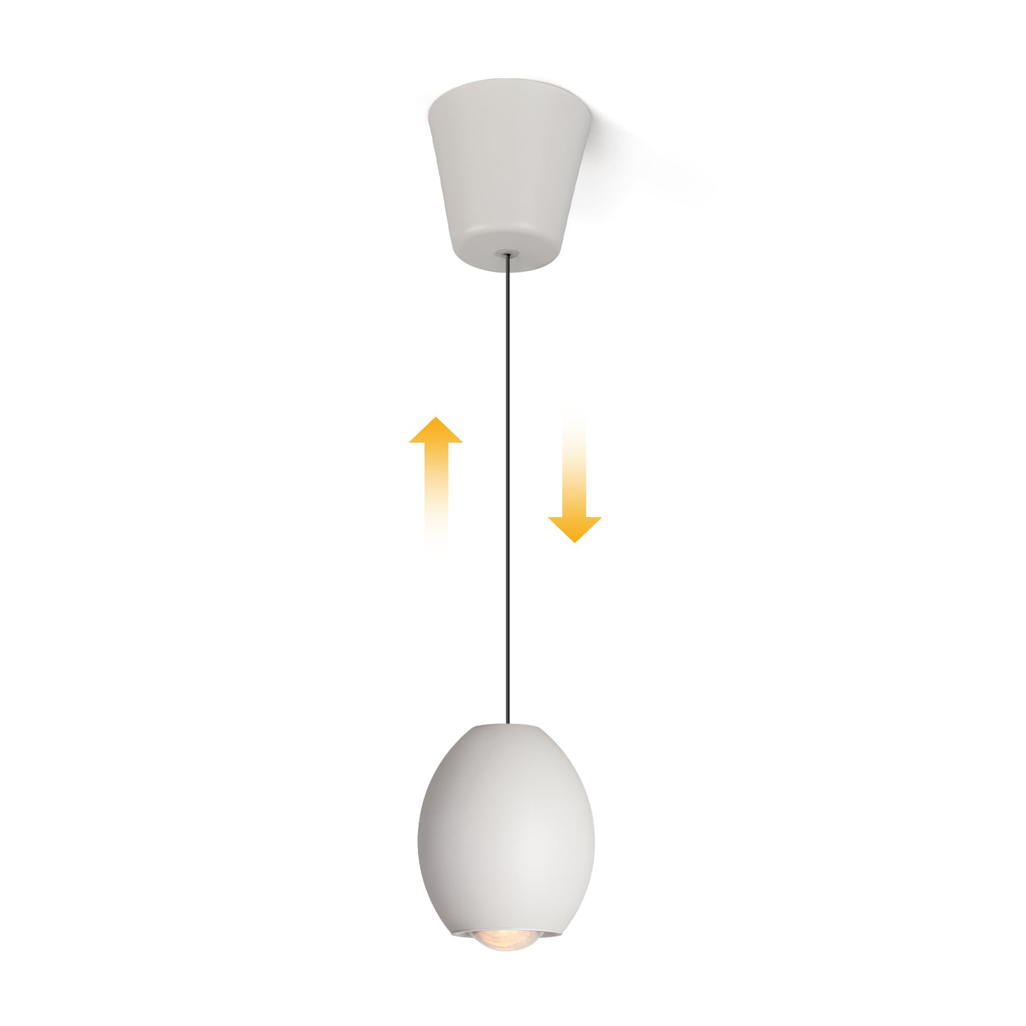 Aisilan LED Mini Pendant Light 7W Dimmable Retractable Design Flexible ...