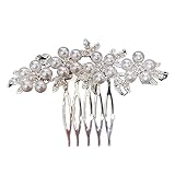 ・ブランド:AVILMORE・製造元:AVILMORE・製造元/メーカー部品番号:DDA-1595・【上品な輝きで魅力を引き立てるパールヘアコーム】 結婚式やパーティー、卒業式、成人式など特別な日にぴったりの上品なパール髪飾りです。控えめな...