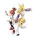 Amazon.com: Megahouse Digimon Tamers Lenamon & Ruki GEM PVC Figure ...