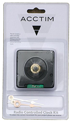 12.8mm Radio Controlled Clock Movement Module with Hands UK MSF Time ...