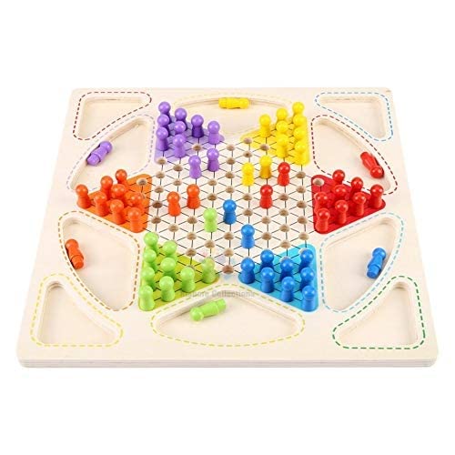Buy Kishore Collections - Chinese Checker Board & Ludo 2 in 1 Premium ...
