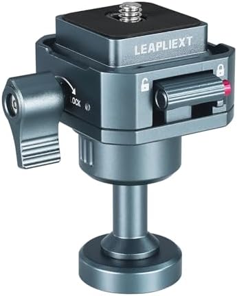 Amazon.com : Camera Tripod Quick Release Gimbal, Aluminum Alloy Sphere ...