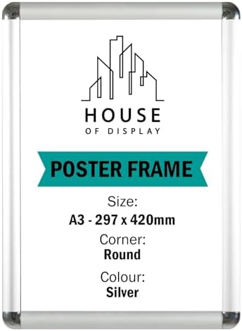 Aluminium Snap Frames Point of Sale POS Wall Display (A3) : Amazon.co.uk: Stationery & Office ...