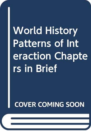World History Patterns of Interaction Chapters in Brief: McDougal ...
