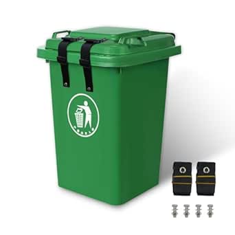 Amazon.com: VSIVSI Heavy-Duty Trash Can Locks for Animals, 2Pcs ...