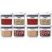 Amazon.com: OXO Good Grips 8-piece 0.2 Qt Mini POP Container Set for ...