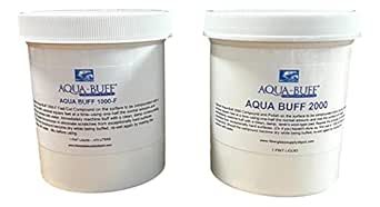 Amazon.com: Aqua Buff Polishing Kit - Natural Grit Compound Kit (1000 ...