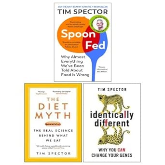 Spoon-Fed, Diet Myth, Identically Different 3 Books Collection Set By ...