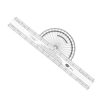 Amazon.co.jp: Besga Plotter Aviation Slide Ruler Azimuth Flexible ...