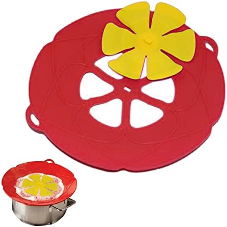 OYSIR 2Pcs Spill Stopper Lid Cover,Boil Over Safeguard,Silicone Spill ...