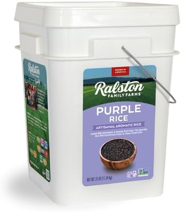 Amazon.com : Lotus Foods Bulk Organic Forbidden Rice - Black Rice ...