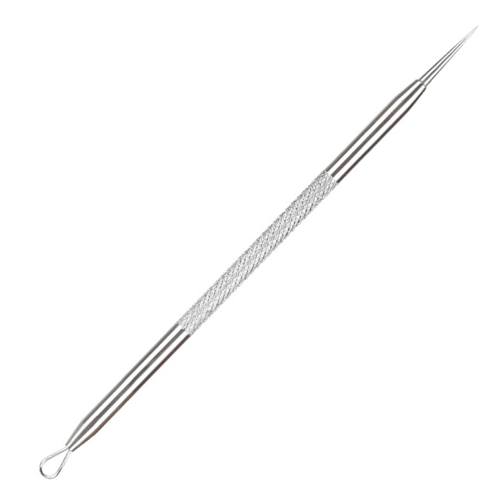 Stainless Steel Lancet Needle Acne Blackhead Remover Pimple Extractor ...