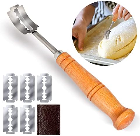 Prasacco Bread Lame Cutter, Bread Bakers Lame Slashing Tool Lame Bread ...