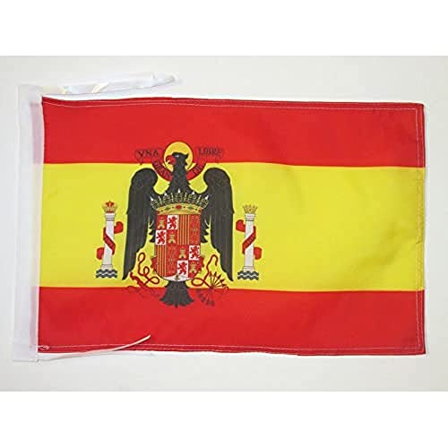 La Bandera De España Con El Aguila