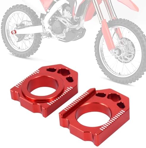 Amazon.com: IUVWISN Dirt Bike Rear Axle Block Chain Tensioner Adjuster ...