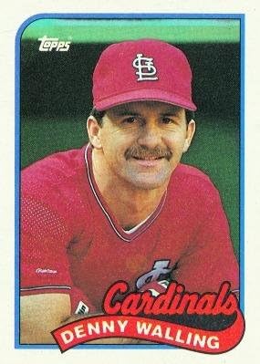Amazon.com: 1989 Topps #196 Denny Walling - St. Louis Cardinals ...