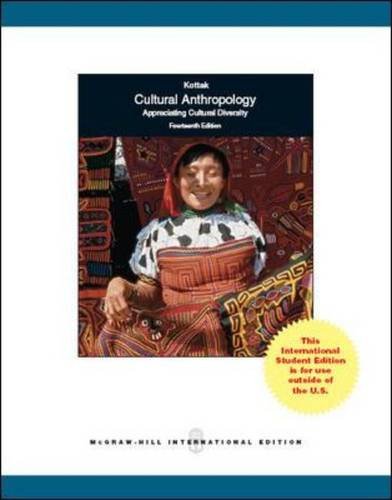 Cultural Anthropology: Conrad Phillip Kottak: 9780071328081: Amazon.com ...