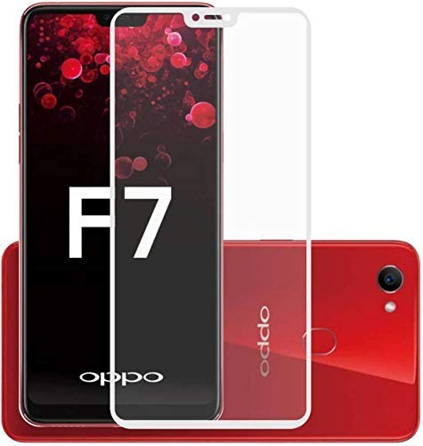 SmartLike Oppo F7 3D 9H Edge to Edge Curve Full Body Cover Tempered ...