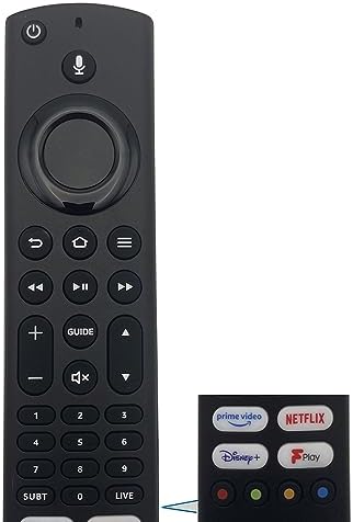 Replacement Fire RM-C3255 Remote Control compatible for JVC 2022 Smart ...