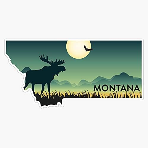 Amazon.com - BZ Trading Usa Flag Bald Eagle American Flag Vinyl Decal ...