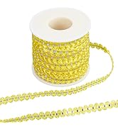 Amazon.com: GORGECRAFT 16.4Yds x 8mm RIC Rac Bending Fringe Trim Wave ...