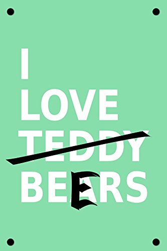 PosterGully - I Love Beers Wall Art Poster 12 x 18 Inch : Amazon.in