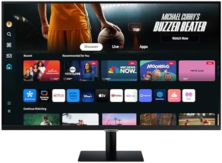 Amazon.com: SAMSUNG 43-Inch M7 (M70D) Series 4K UHD Smart Monitor ...