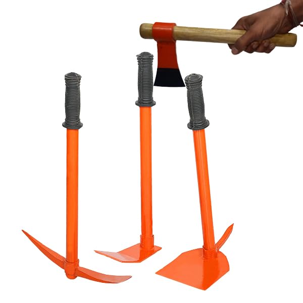 A to Z Hub Combo of 4 Garden Tool Set Includes, Garden Hoe, Garden ...