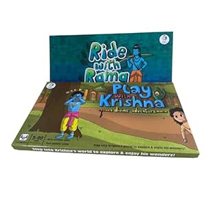Buy Play with Krishna Board Game - A Divine Adventure & Ride with Rama ...