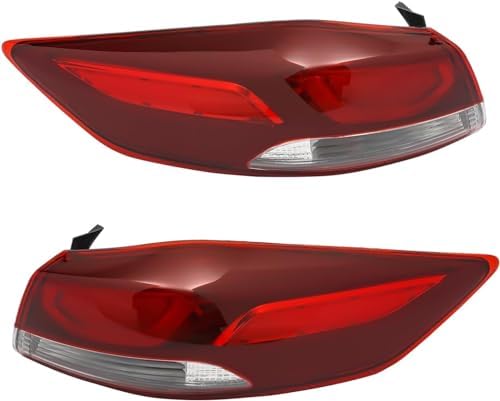 Amazon.com: Pinelicorn Halogen Tail Light Assembly For 2017 2018 ...