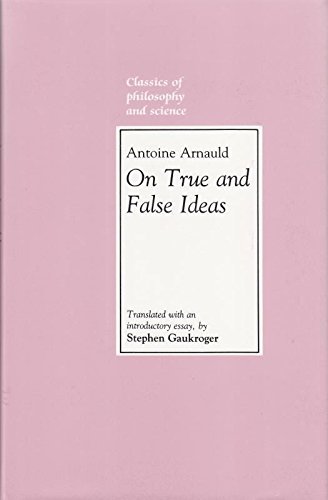 Amazon | On True and False Ideas (Classics of Philosophy and Science ...
