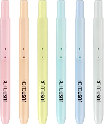 Amazon.com: carrotez Retractable Highlighters Assorted Colors, Multi ...