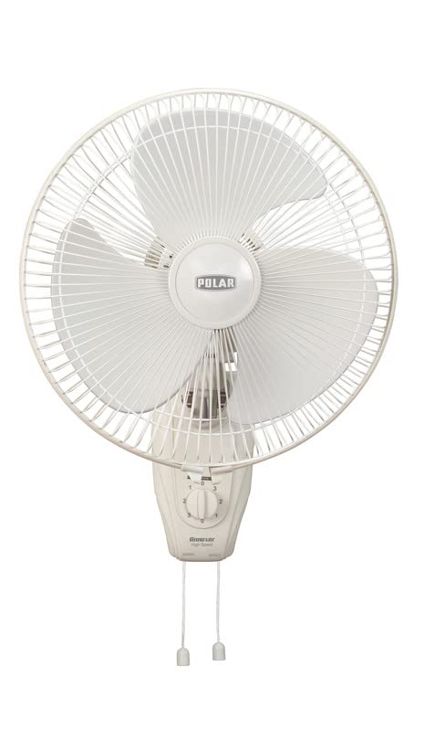 POLAR Annexer 300mm Wall Mounted Fan High Speed White : Amazon.in: Home ...