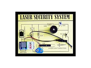 Buy DSS Laser Security System Circuit Diagram on PCB for Multipurpose ...
