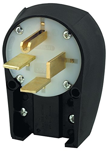 Bryant Electric 9462ANPB Angle Plug, Industrial Grade, Grounding, NEMA ...