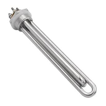 DERNORD 12V 600W Immersion Heater Submersible Water Heater Element ...