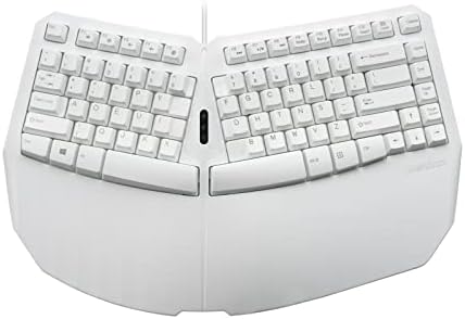 Amazon.com: Perixx PERIBOARD-413W DV, Wired USB Ergonomic Compact Split ...