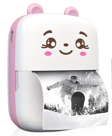 YOZTECH Bluetooth Mini Printer for Students | Inkless Wireless Thermal ...