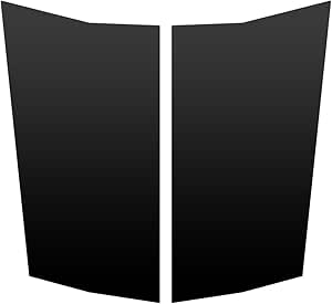Amazon.com: Auto Vynamics Matte Black Vinyl Hood Decal Kit - Compatible ...